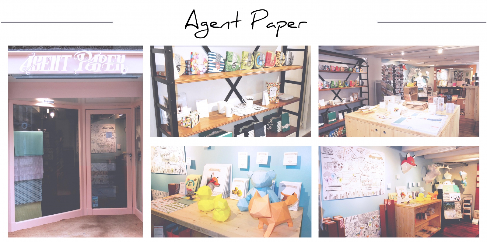 Agent Paper | Papeterie, déco et jeux.